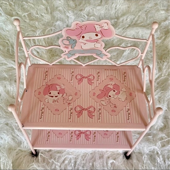 Storage & Organization | Sanrio My Melody Pastel Pink Metal Display ...